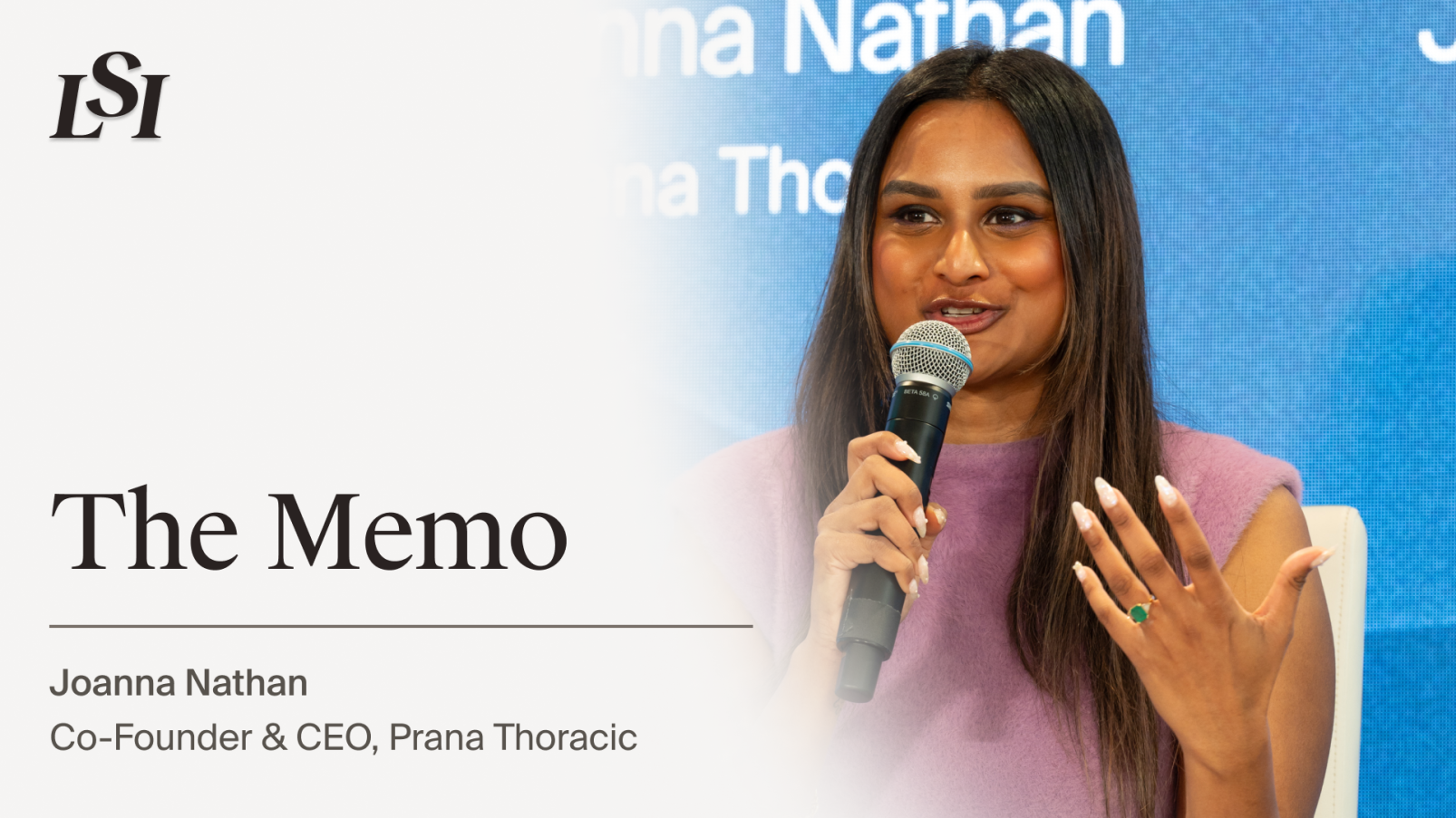 The Memo: Prana Thoracic Transforming Lung Cancer Treatment Through ...